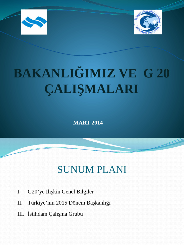 G-20 Nedir CSGB Sunum | PDF