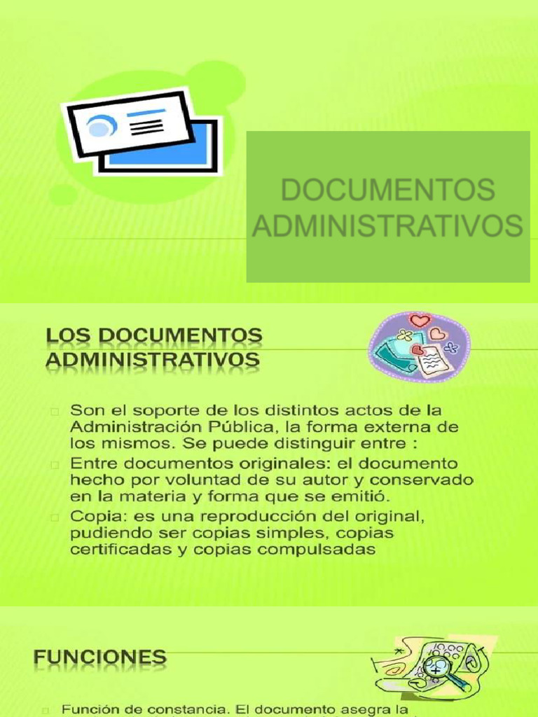 Documentos Administrativos | PDF