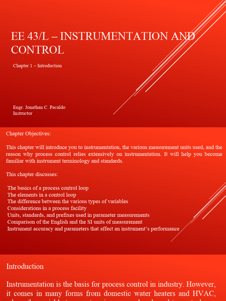 Chapter 1 | PDF | Accuracy And Precision | Instrumentation Chapter 1 | PDF | Accuracy And Precision | Instrumentation