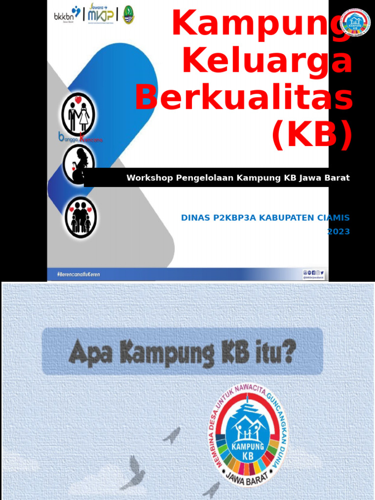 Pembinaan Kampung KB 2023 | PDF