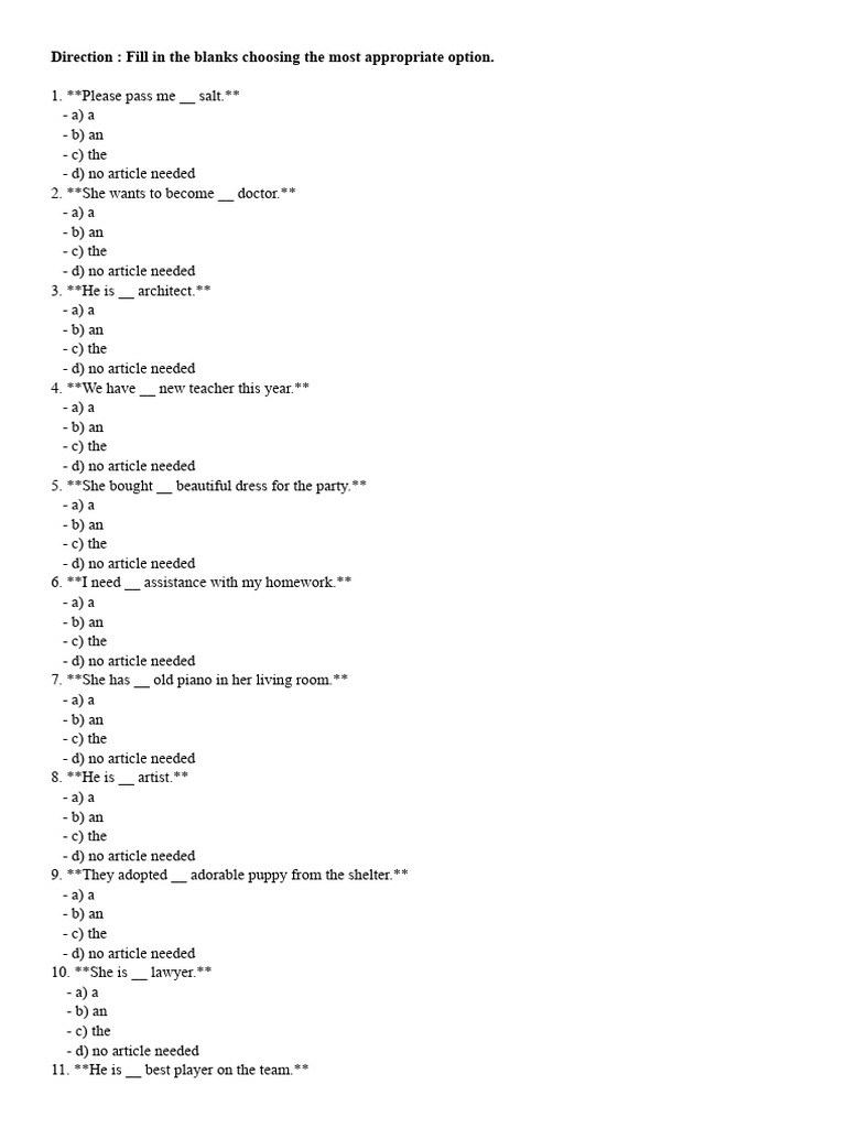 Mixed Questions MCQs Set 01 For Sainik | PDF | Sentence (Linguistics ...