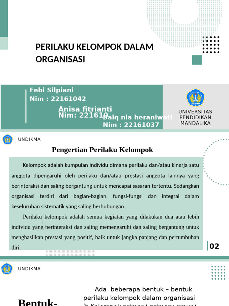 Klompok 6 Organisasi | PDF