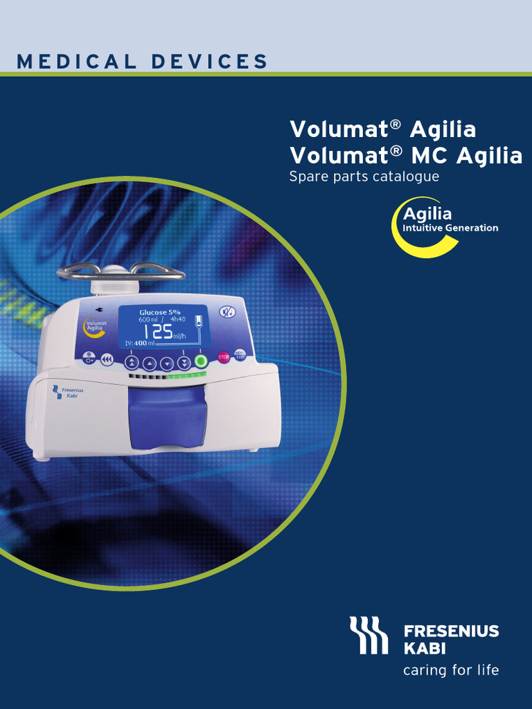 Volumat Agilia Spare Part - 2017 | PDF | Equipment | Manufactured Goods