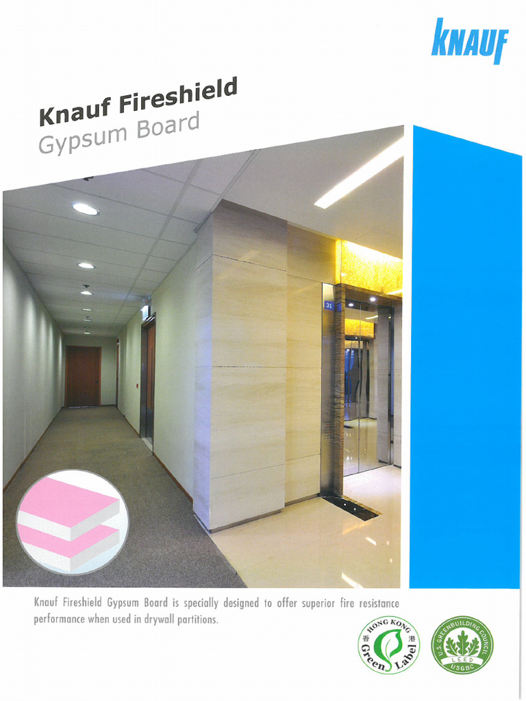 Knauf Fireshield Datasheet | PDF