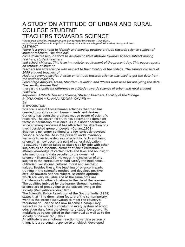 Research paper 2 | PDF | Science | Learning