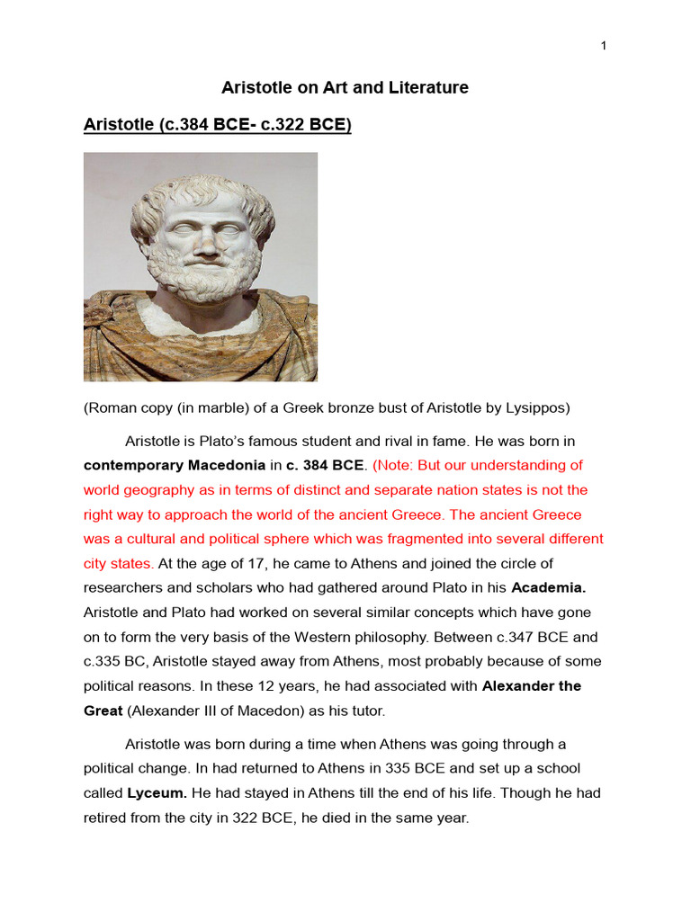 Aristotle | PDF | Aristotle | Poetics (Aristotle)