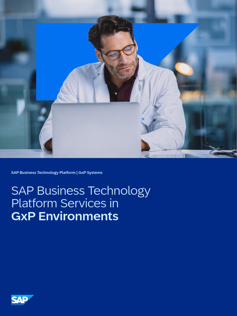Sap Business Technology Platform in GXP Environments | PDF | Cloud ...