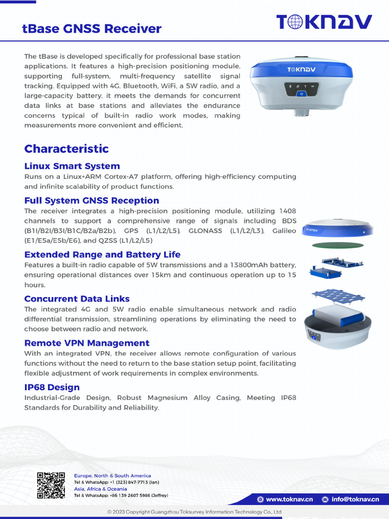 TBase GNSS Receiver | PDF