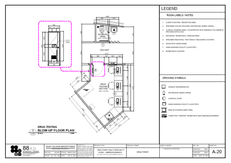 HW Davao Drug Testing Area | PDF