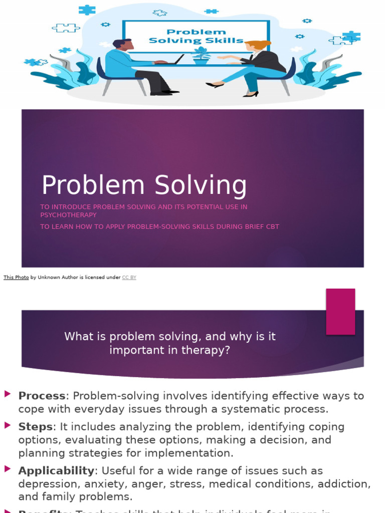 Problem Solving - Presentation | PDF