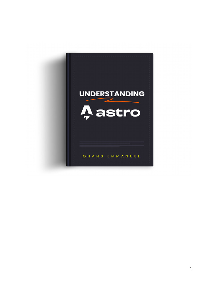 Understanding Astro | PDF | Command Line Interface | Software Development