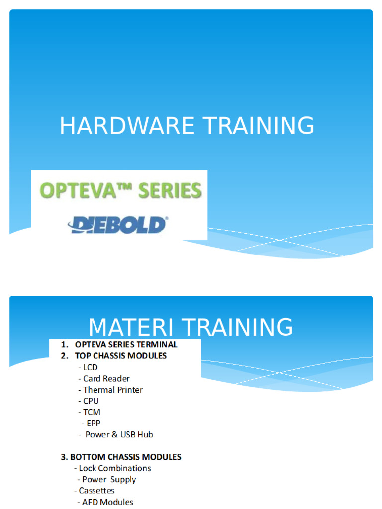 Hardware Training Seminar Overview | PDF | Computer Engineering ...
