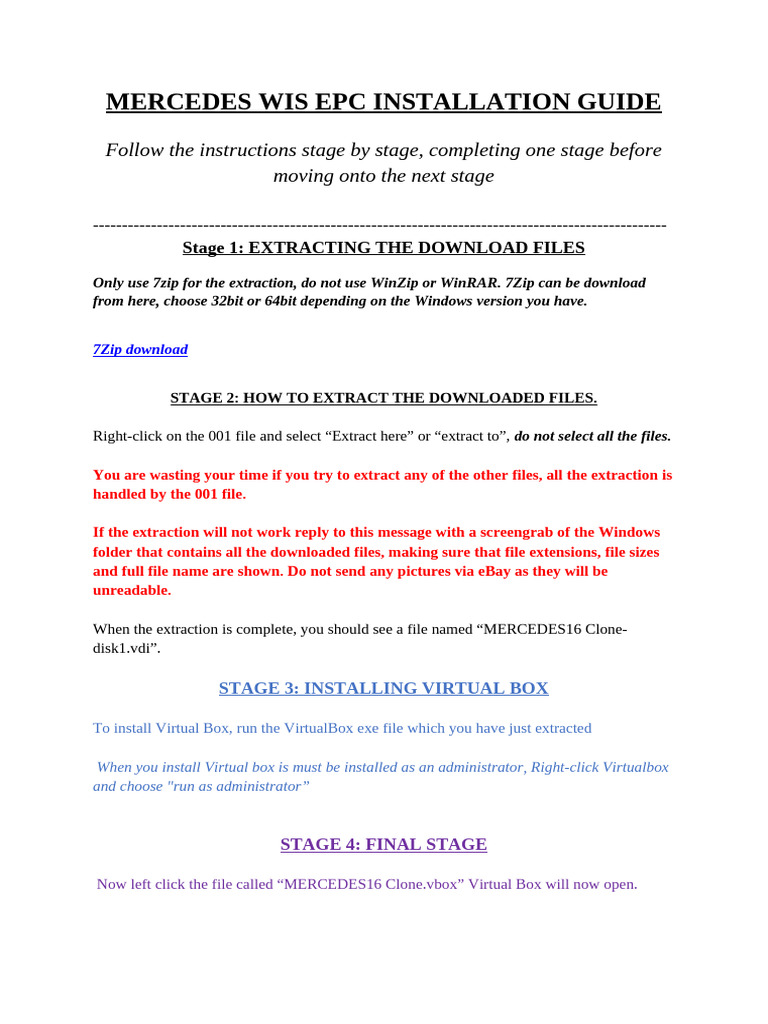 2019 WIS EPC INSTALLATION GUIDE January 2020 | PDF | Computer File | Operating System Families