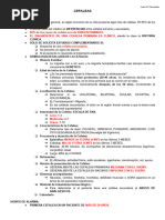 Banderas Rojas en Cefalea | PDF | Dolor de cabeza | Medicina CLINICA