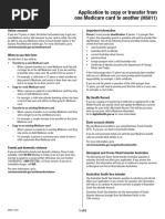 Medicare Enrolment Form MS004 Guide | PDF | Travel Visa | Passport