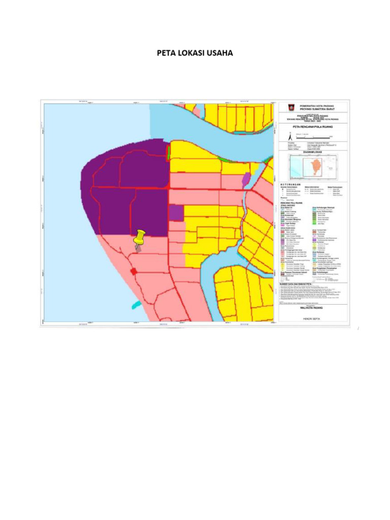 Peta Lokasi Usaha Terbaru | PDF