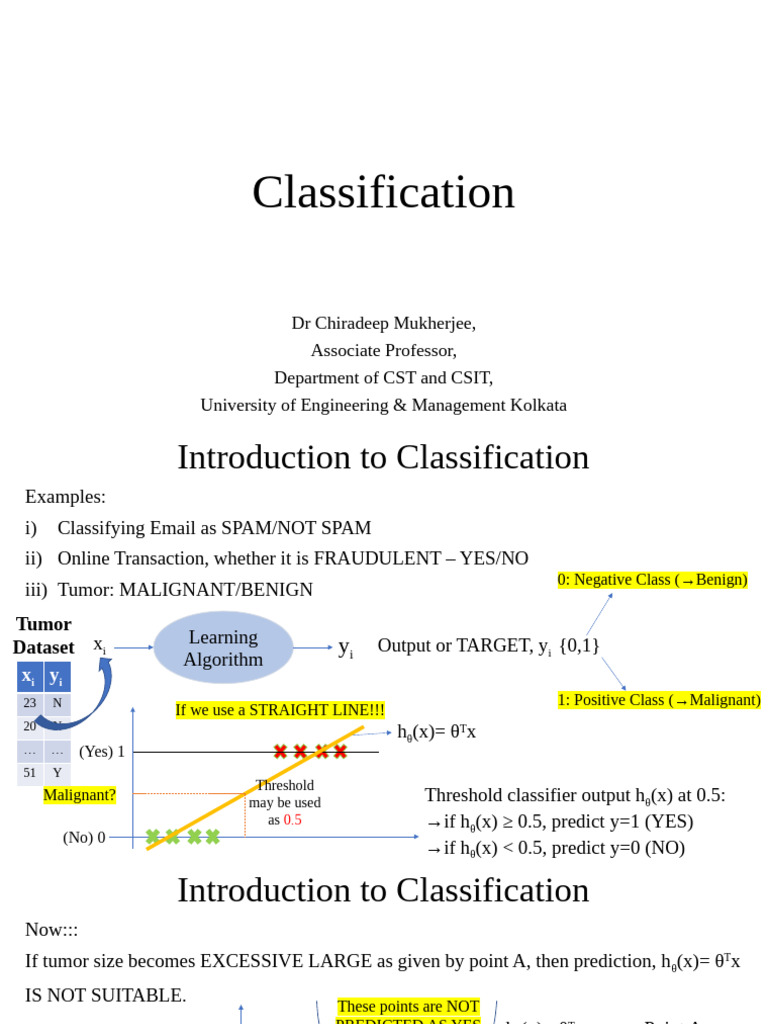 Part 5 Classification | PDF | Computational Neuroscience | Medical Specialties