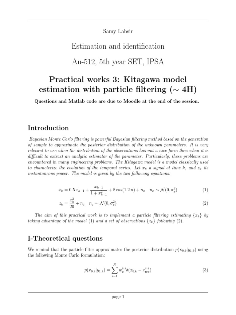 TP 3 | PDF | Algorithms | Statistical Theory