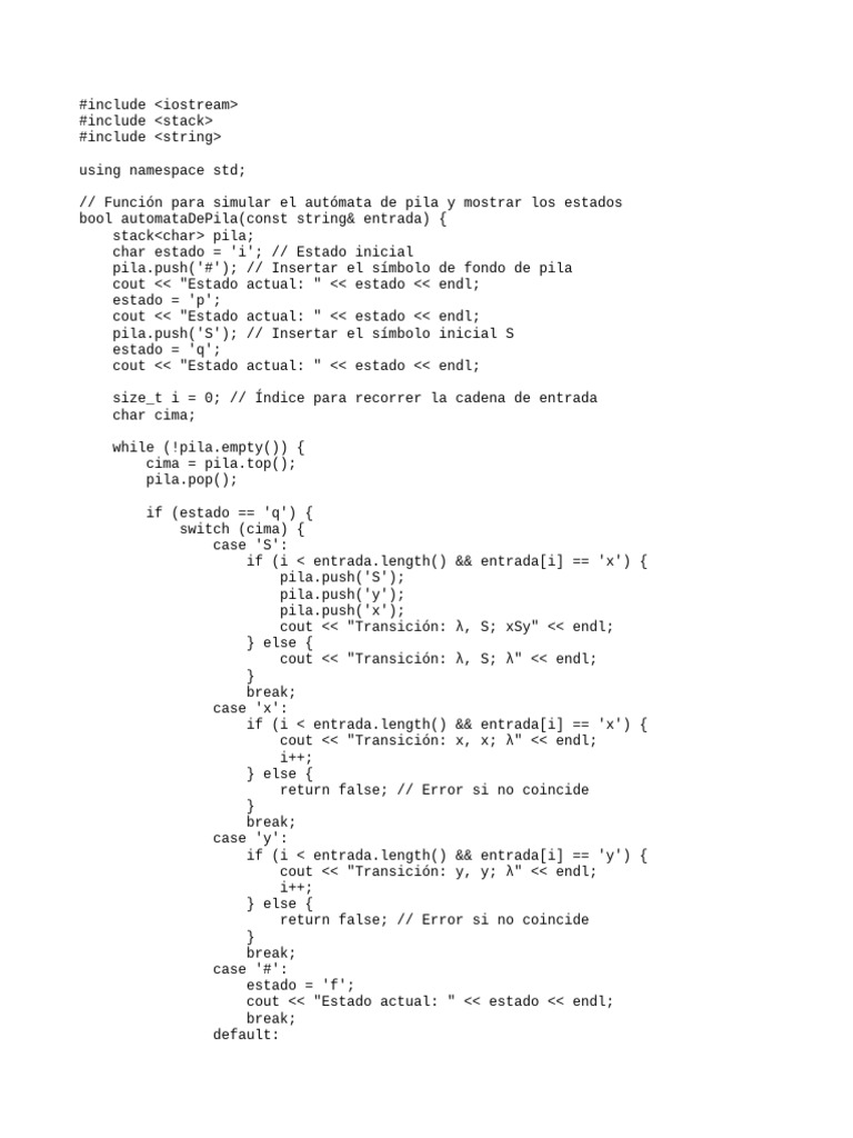 Programa C - 1 | PDF | Programación de computadoras | Métodos formales