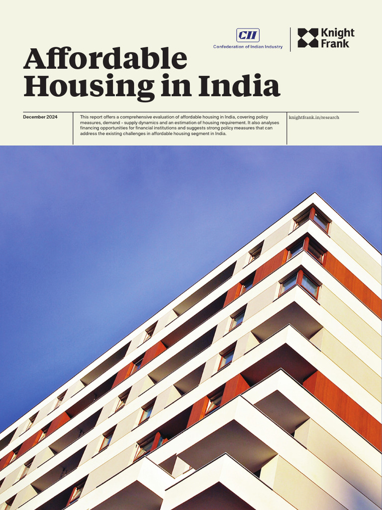 Affordable Housing in India 2024 11745 | PDF | Economies