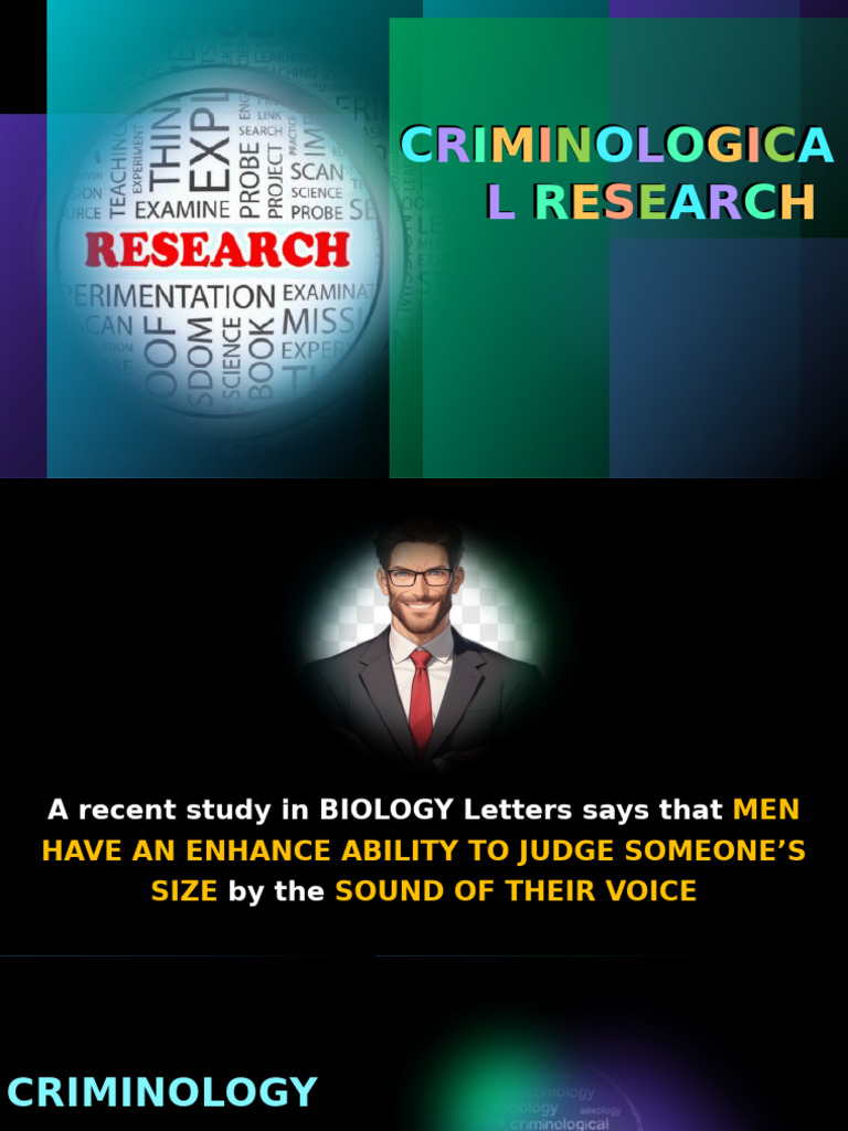 Criminological Research 1 | PDF | Sampling (Statistics) | Quantitative ...