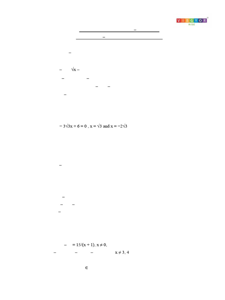 Grade 10 Quadratic Equations | PDF | Quadratic Equation | Numbers