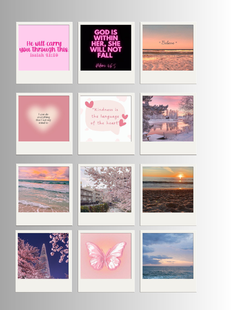 Pink Sage Pastel Aesthetic Portfolio | PDF
