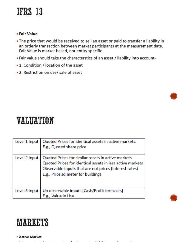 IFRS_13___IAS_16_lyst2010 | PDF | Fair Value | Depreciation