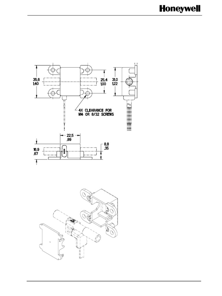 26PC Flow-Through mounting bracket | PDF
