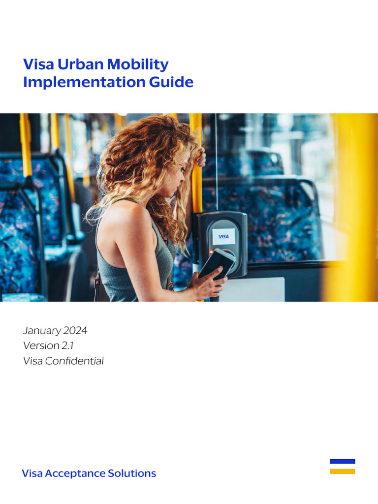 Visa Urban Mobility Implementation Guide-V2.1 - Compressed | PDF | Payment Card Industry Data ...