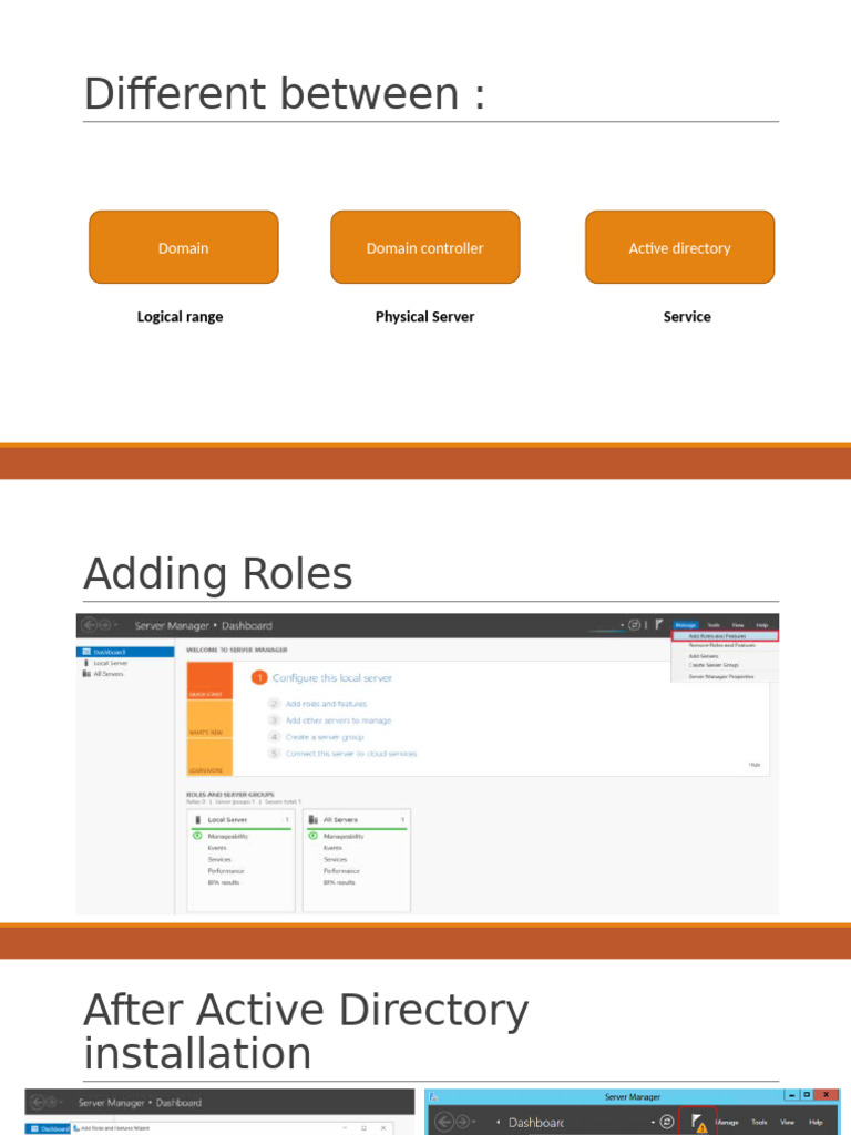 Active Directory Setup and Management Guide | PDF