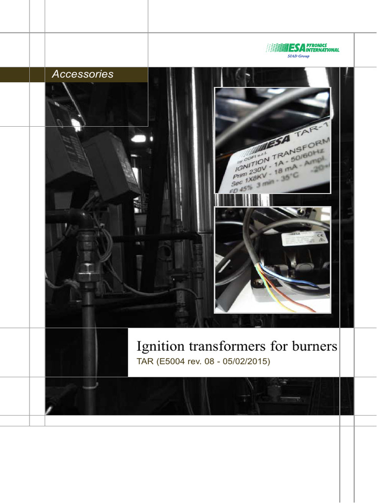 ignition-transformers-tar-10_brochure | PDF | Transformer | Electrical ...