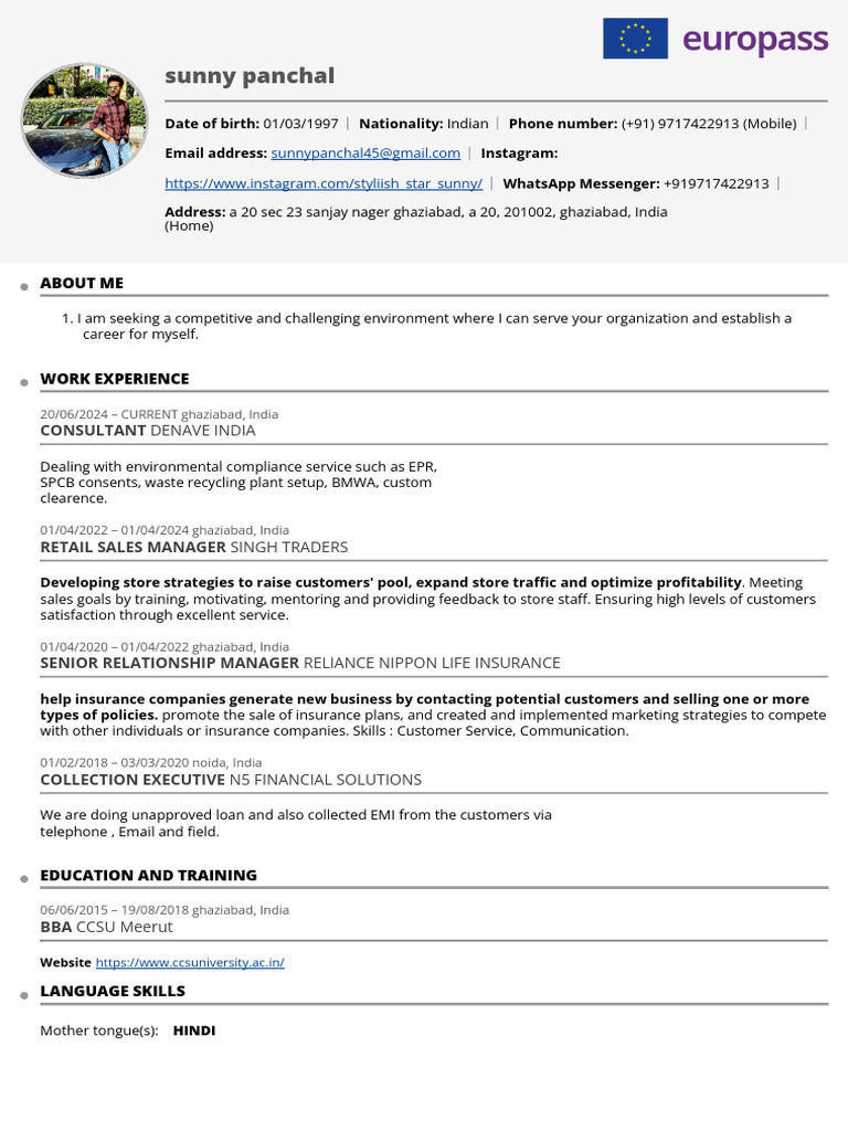 jobsinmalta_cv | PDF | Human Communication