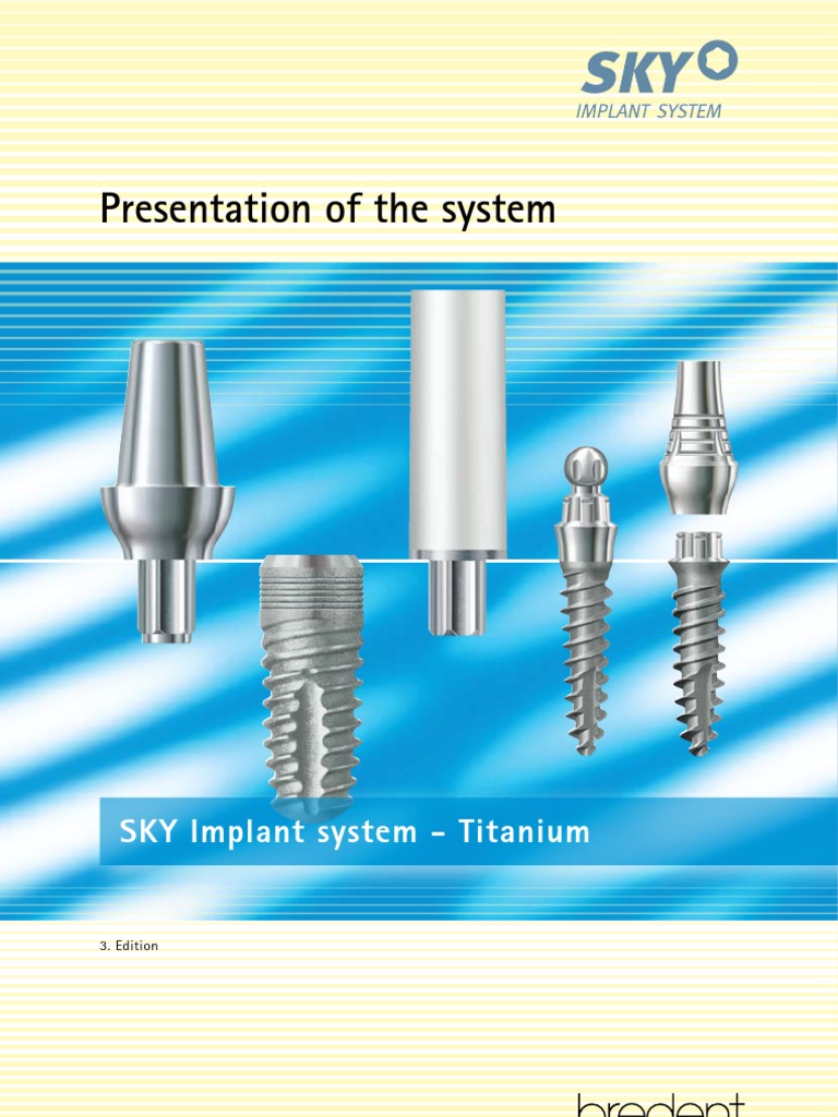 SKY Implant System - Titanium - GB | PDF | Dental Implant | Dentistry Branches