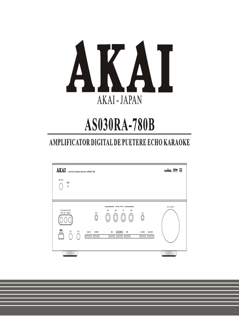 Akai de La Emag Manual As030ra_780b_manual | PDF