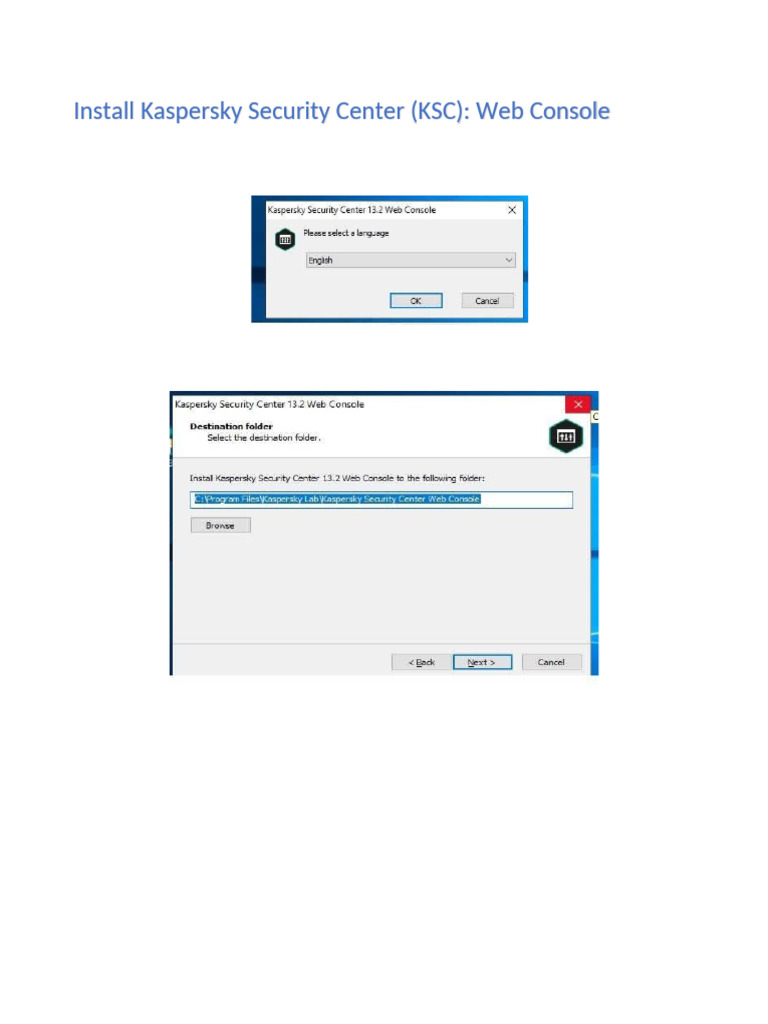Kasper Server2 | PDF