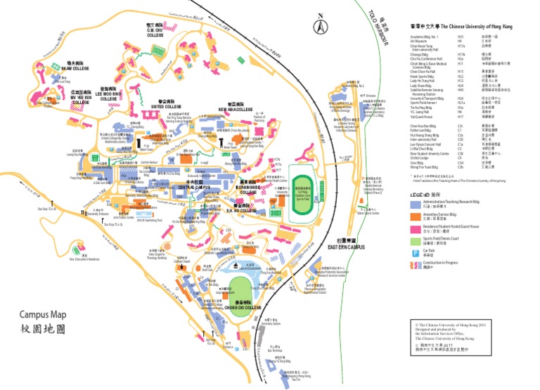 Cu Campus Map | PDF