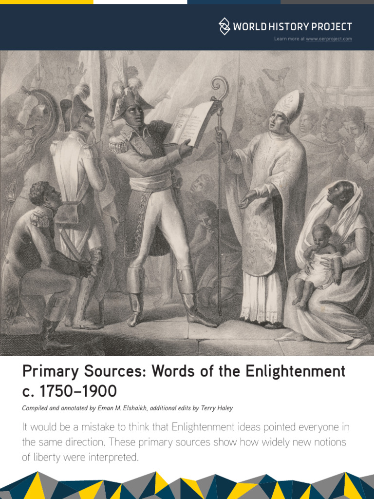 WHP1750 218 Read Primary Sources Words of The Enlightenment | PDF | Age ...