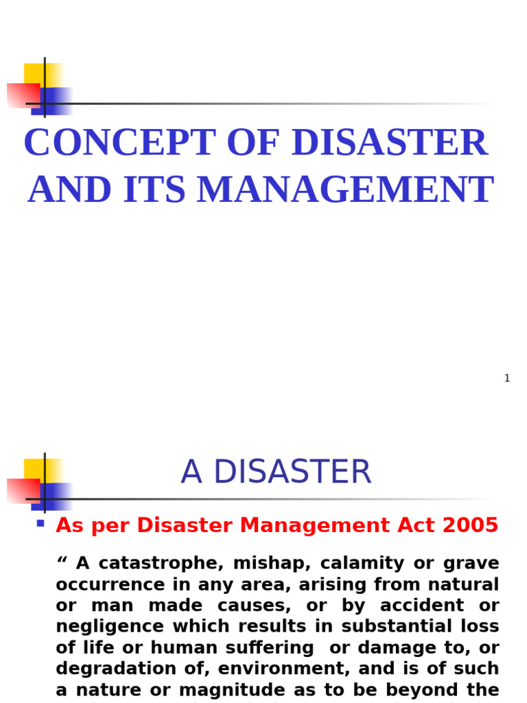 Disaster Mgt. For On Line TRG | PDF | Emergency Management