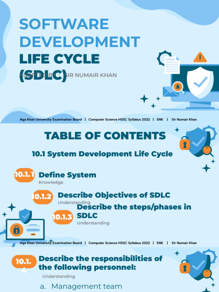 XII CS Chapter 10 SDLC | PDF | Computer Science | Engineering