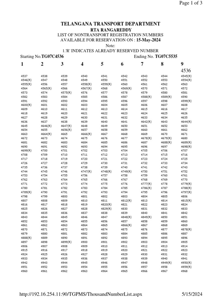 Rta Rangareddy1715714847 | PDF
