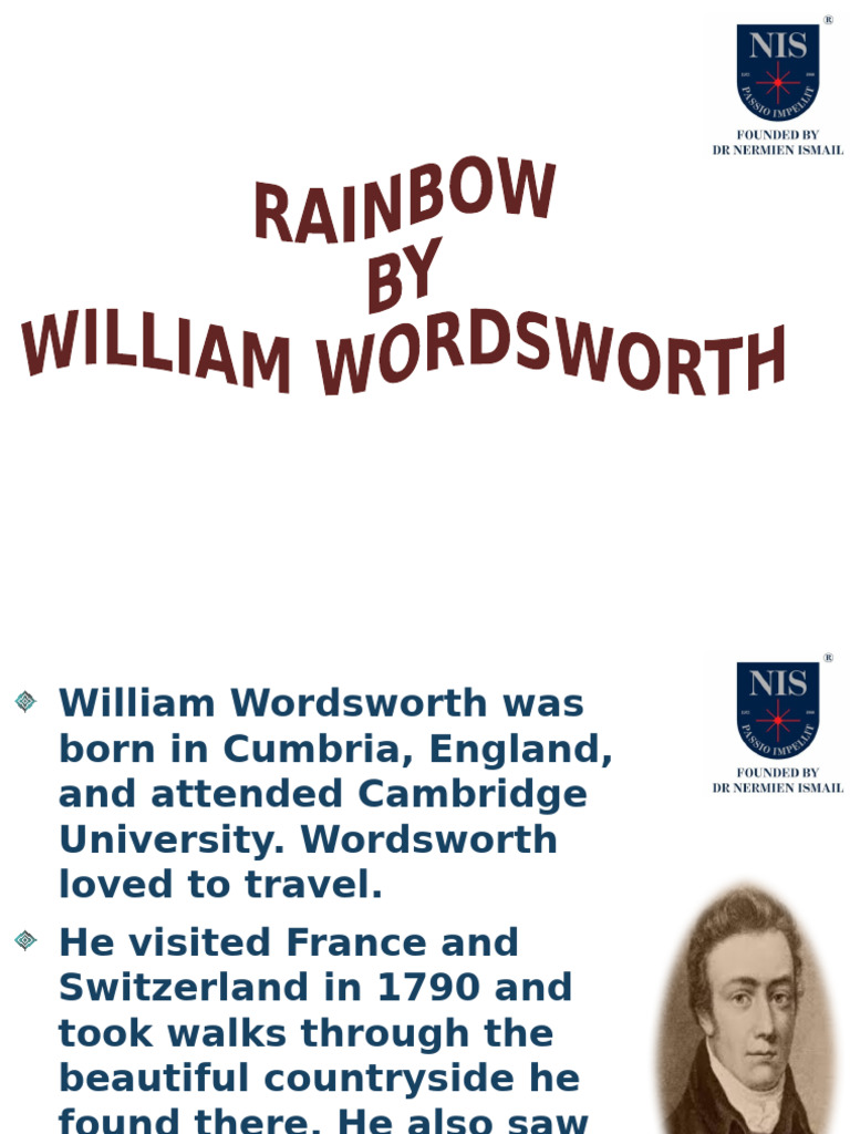1384965 | PDF | William Wordsworth | Poetry