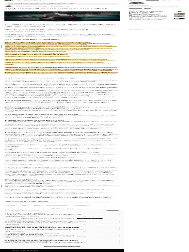 Why Reading Is The Habit of The Highly Successful by Vincent Carlos Mind Cafe Medium.pdf | PDF