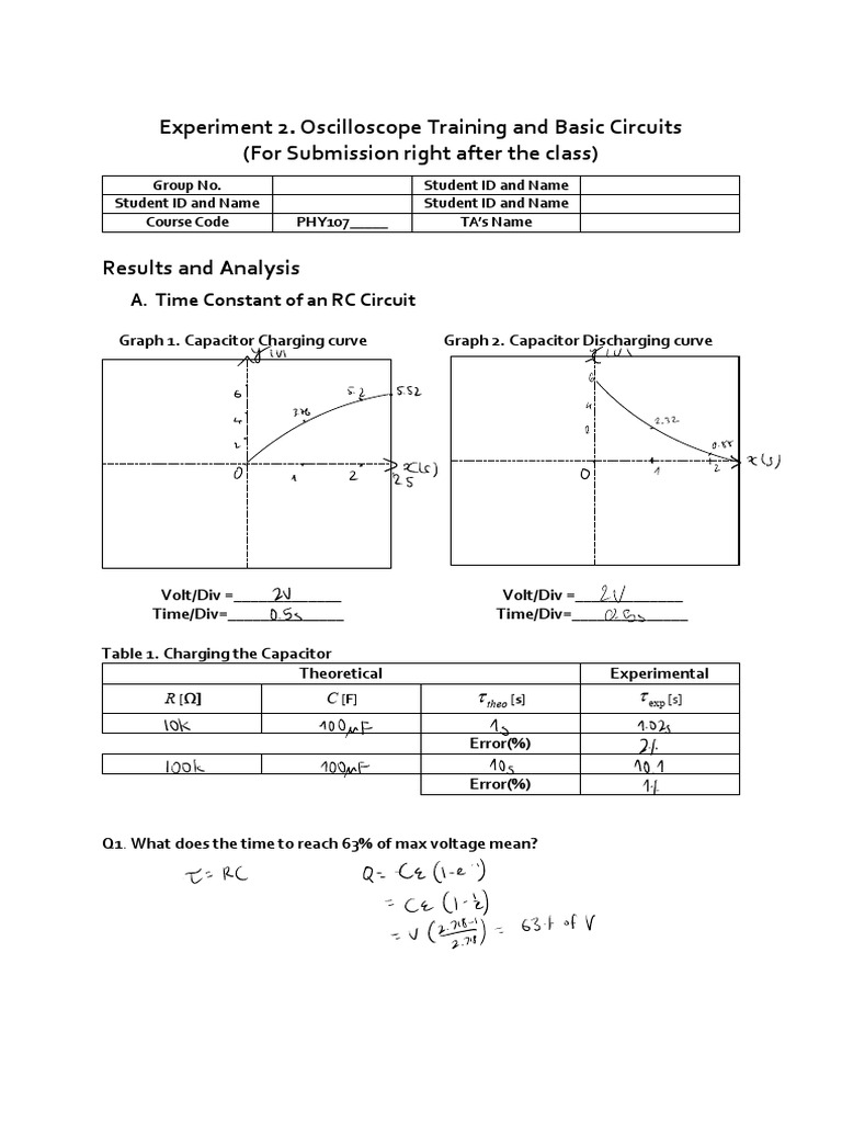 Oscilloscope Data Sheet | PDF | Voltage | Capacitor