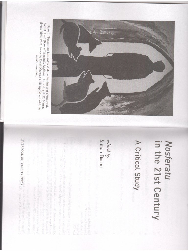Shadow Play From Nosferatu To Shadow of | PDF