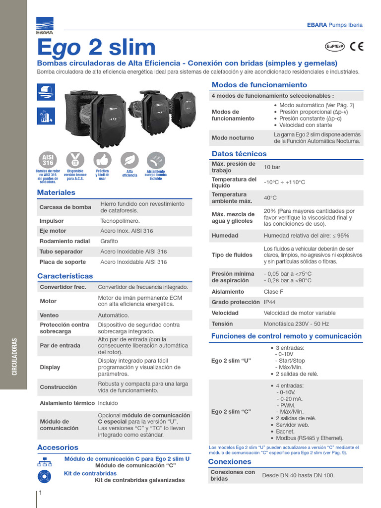Ego2 Slim | PDF | Acero | Ingeniería mecánica