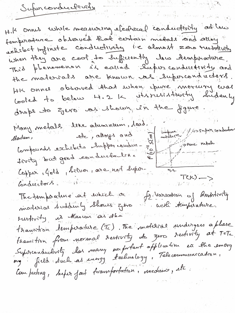 Superconductor Cont. | PDF