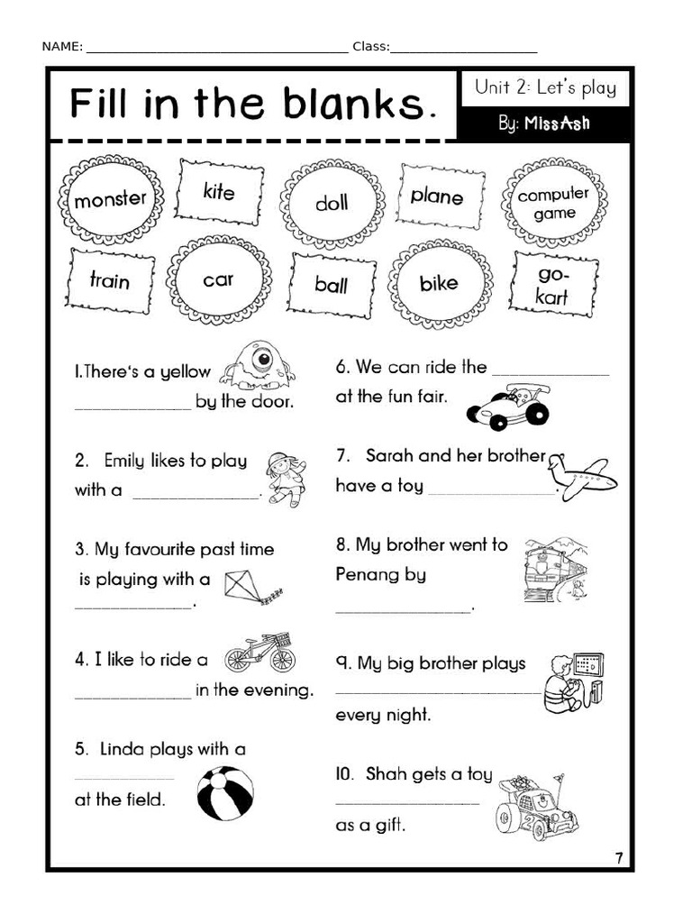 Year 1 Eng | PDF