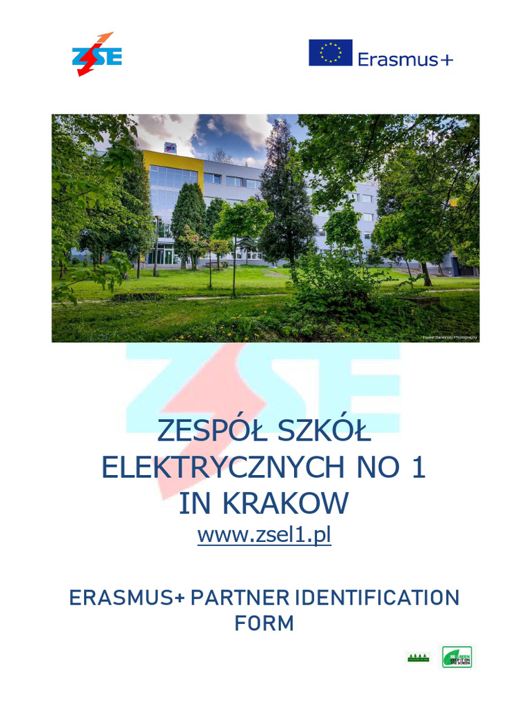 Erasmus Partner Identification Form | PDF