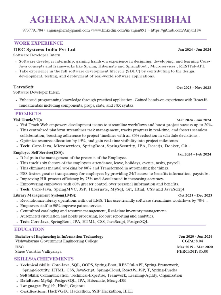 Anjan | PDF | Systems Architecture | Computing